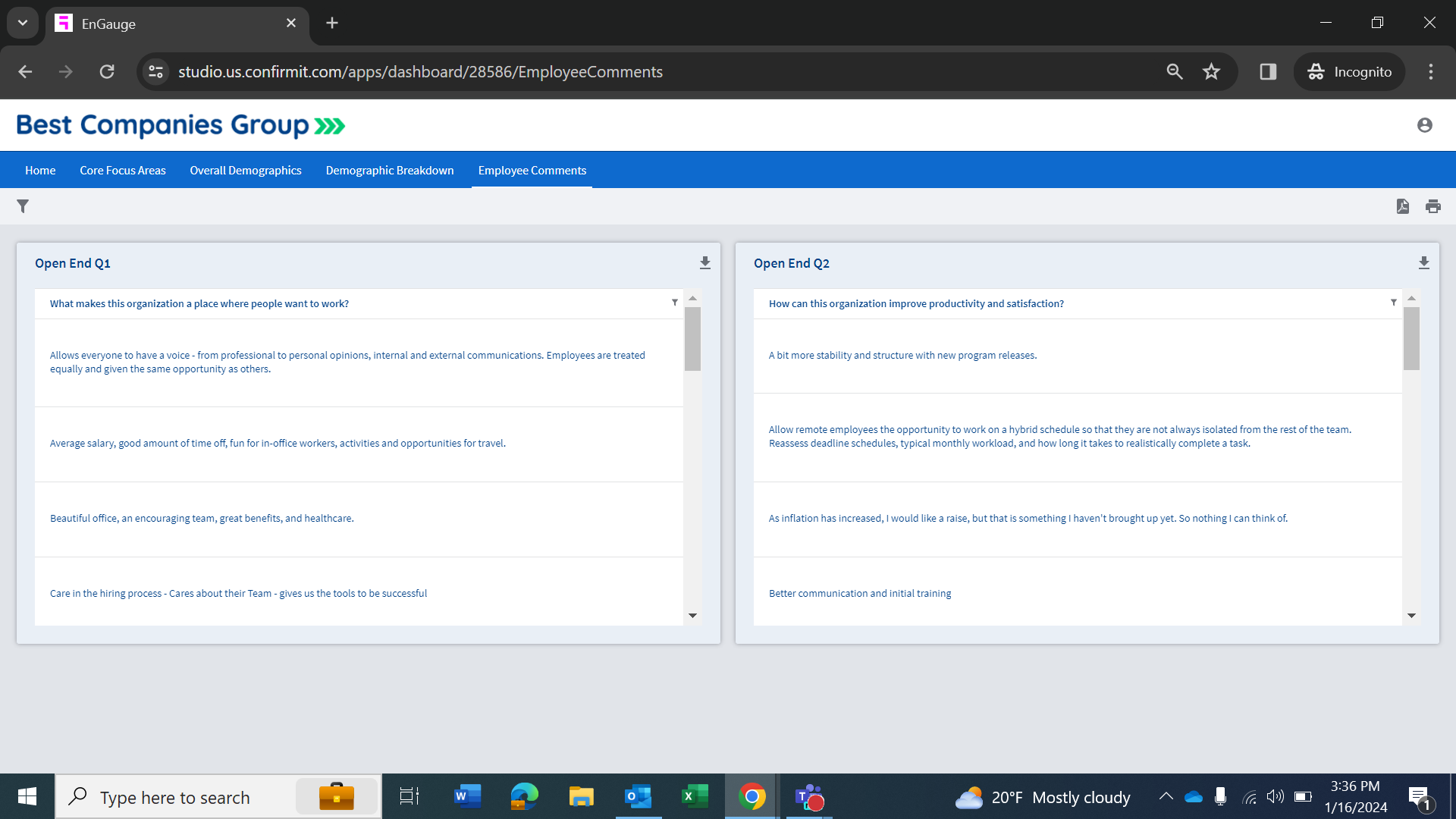 What is the EnGauge Classic Dashboard?
